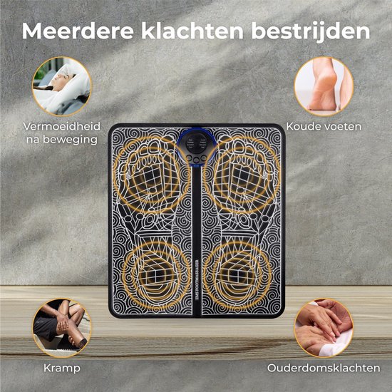 Voetmassage Apparaat met Bediening - Bloedcirculatie Apparaat - EMS ...
