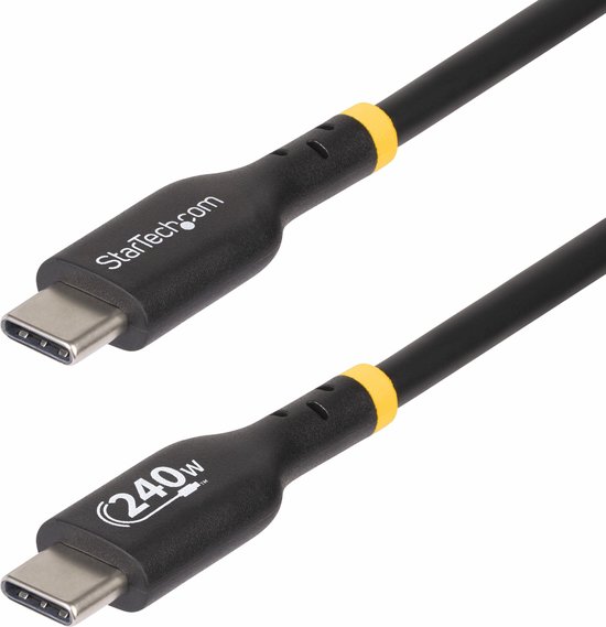 StarTech.com USB2EPR3F USB-kabel USB 2.0 0,928 m USB C Zwart | bol