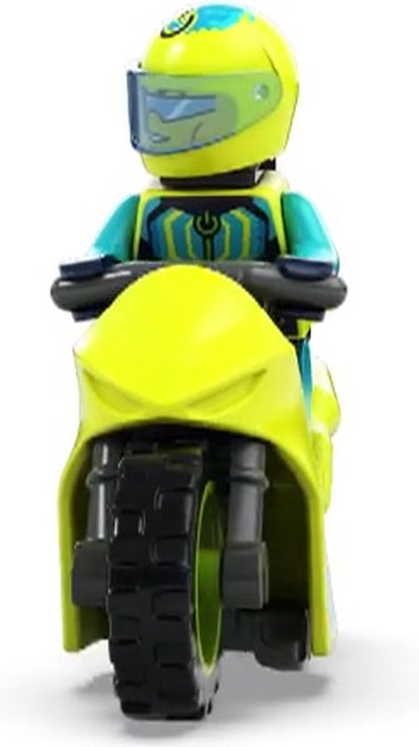 LEGO City Stuntz Cyber stuntmotor - 60358 | bol