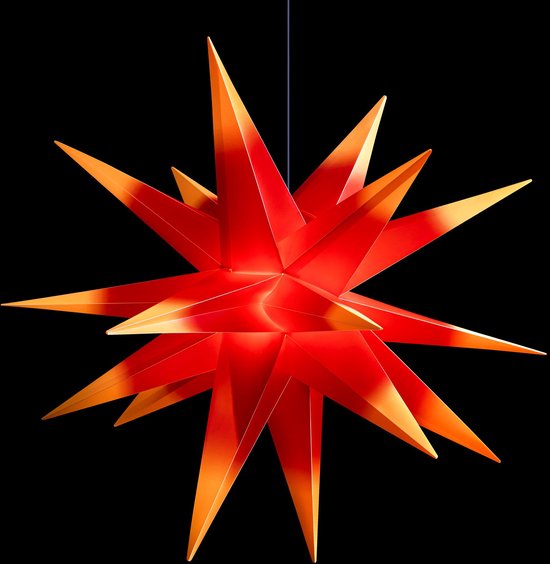 Sterntaler decoratieve ster | Kerstster | 18-wijzer | vouwster ...