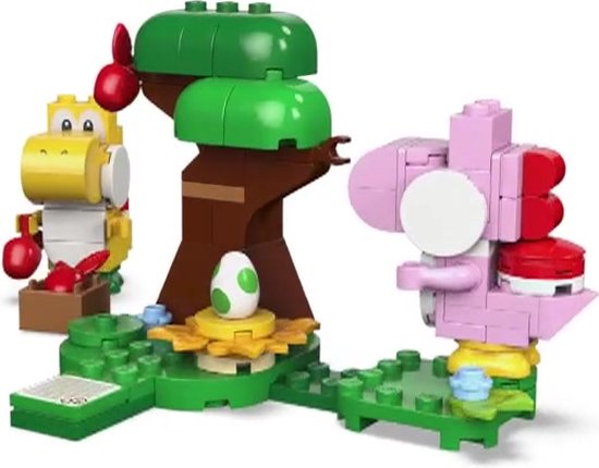 LEGO Super Mario Uitbreidingsset: Yoshi's eigenaardige woud - 71428 | bol