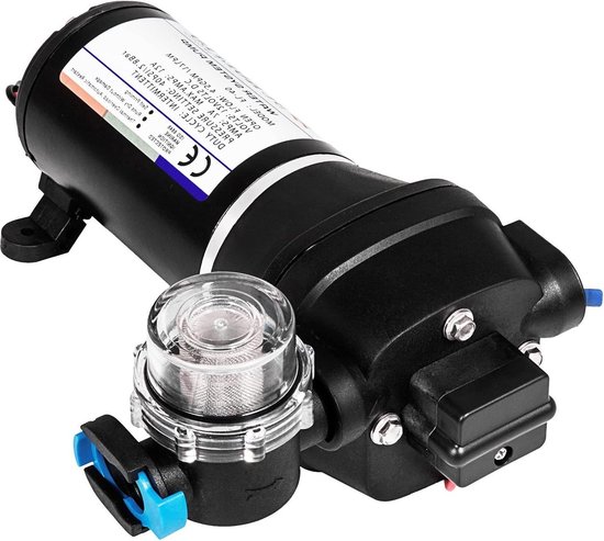 Waterpomp drukwaterpomp 12 V membraanpomp 17 l-min hogedrukwaterpomp ...