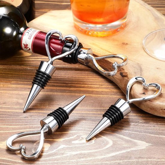 9 x conische wijnstoppers van metaal, wijnstopper wijnaccessoires ...