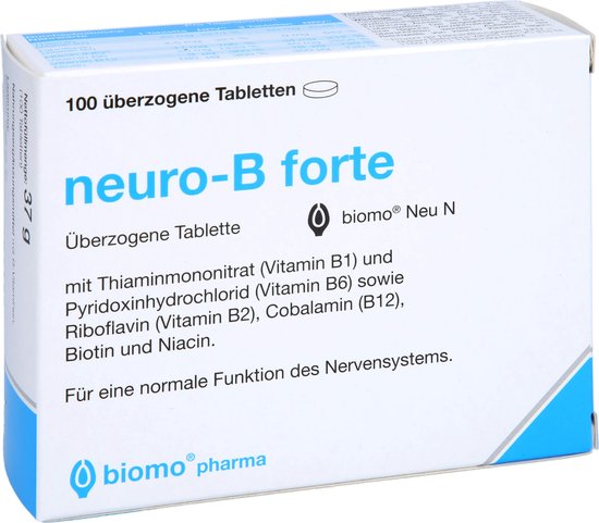 biomo neuro-B forte Tabletten, 100 St. Tabletten | bol