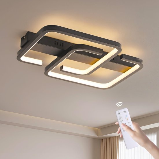 Moderne LED Plafondlamp - Dimbaar - Geschikt voor woonkamer en ...