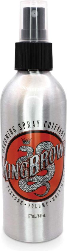 King Brown Grooming Spray 177 ml. | Pre-Styling Spray | bol