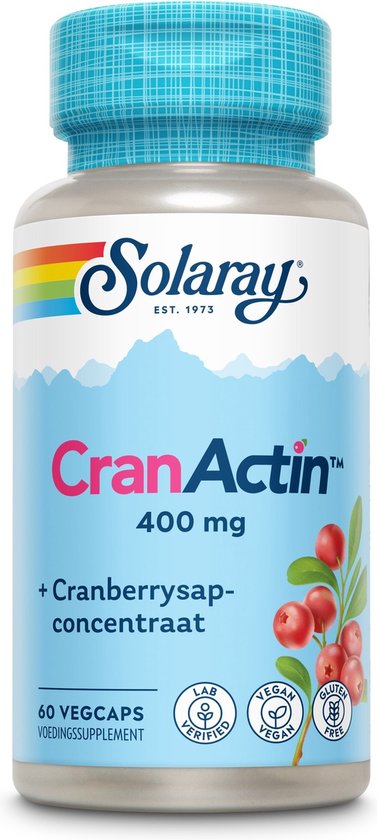 Solaray CranActin 60 Capsules | bol