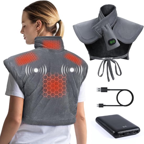 Arlierss Nekverwarmer - Elektrisch - Schouderverwarmer - Warmtekussen ...