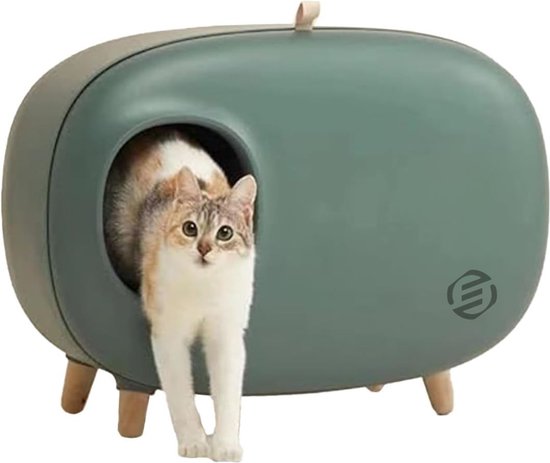 Equivera Kattenbak Kast - Kattenkast - Kattenbak Ombouw - Kattenbakkast ...
