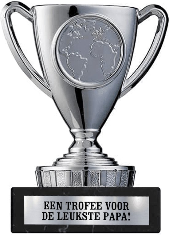 Trofee voor Papa | Een trofee voor de leukste Papa! - 10 cm hoog ...
