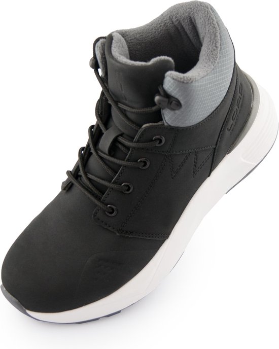 Waterdichte dames winterlaarzen loap crista zwart, maat 40 | bol