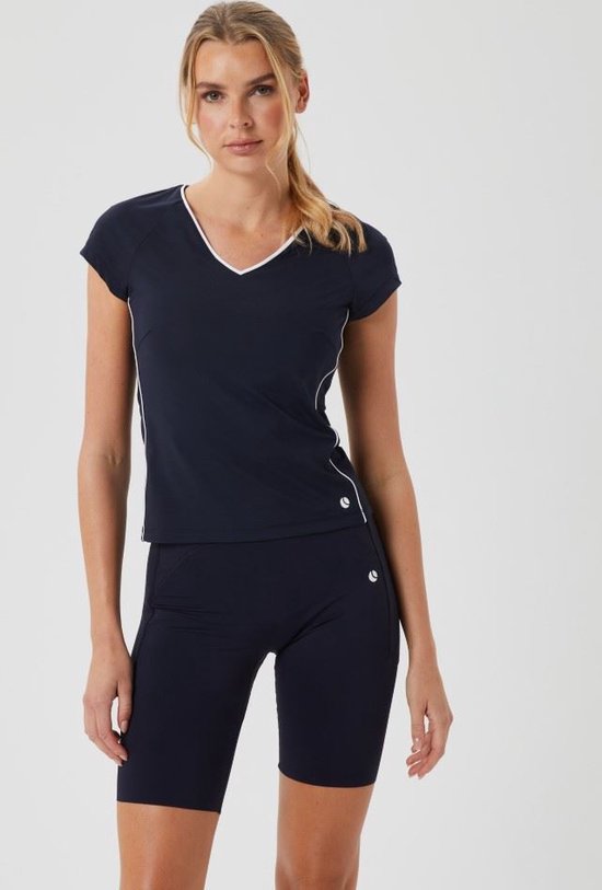 Björn Borg Ace V Tennis T-Shirt Dames Night Sky L | bol