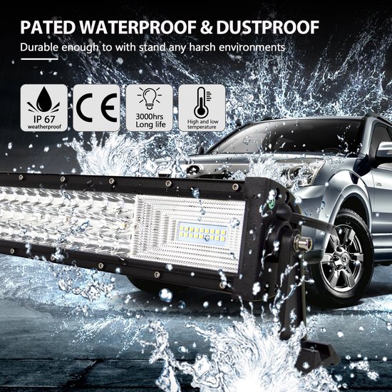 Curved LED Light Bar - 24V - 540W - Offroad Led Bar Combo Beam - For ...