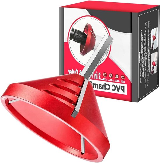 External Deburring and Chamfering Tool - 2-in-1 Reamer for Deburring ...