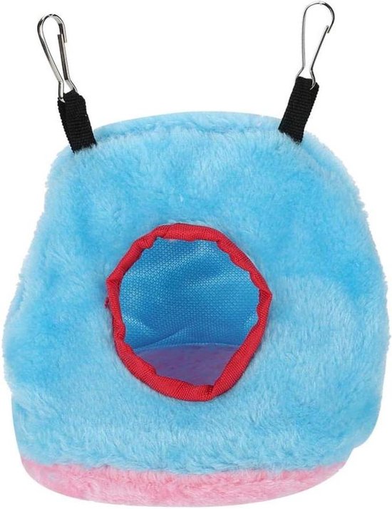 Papegaai Nest Vogel Pluche Hangmat Katoen Winddicht Warm Rond Opknoping Bed Swing... | bol