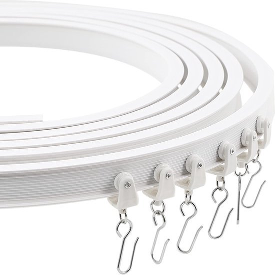 Premium 3m Ceiling Curtain Track System, Flexible and Durable Design ...