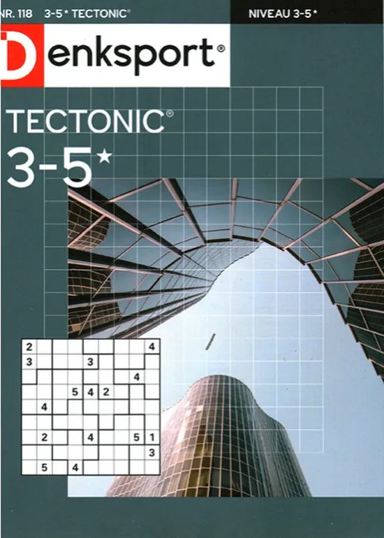 Denksport Tectonic - 3-5* 118 2025 | bol