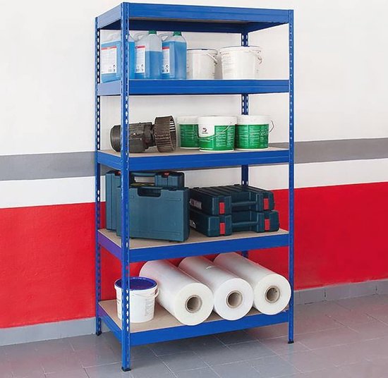 Zware Lasten Rek - Steekrek, Magazijnrek en Werkbank - Draagvermogen ...