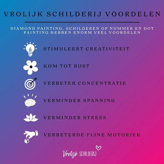 Een klein kusje | Diamond painting | 30x40cm | Vierkante steentjes | Op ...