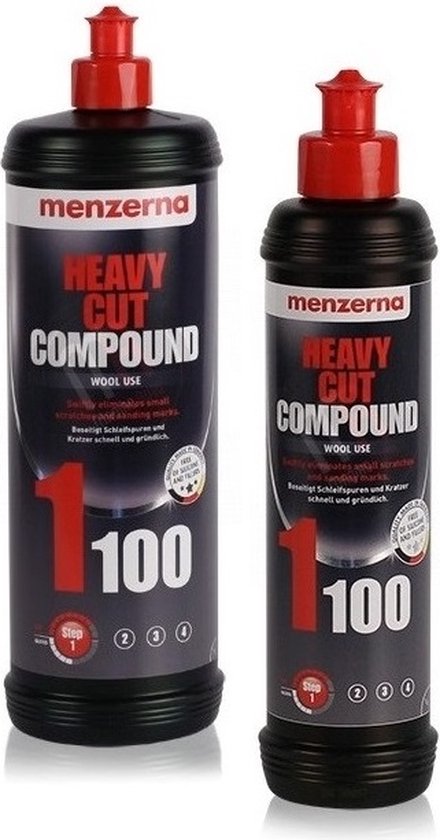 Menzerna 1100 Heavy Cut Compound 1 liter | bol