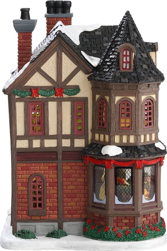 Lemax Scrooge's Manor - Kerstdorp met verlichting - 4.5V adapter | bol