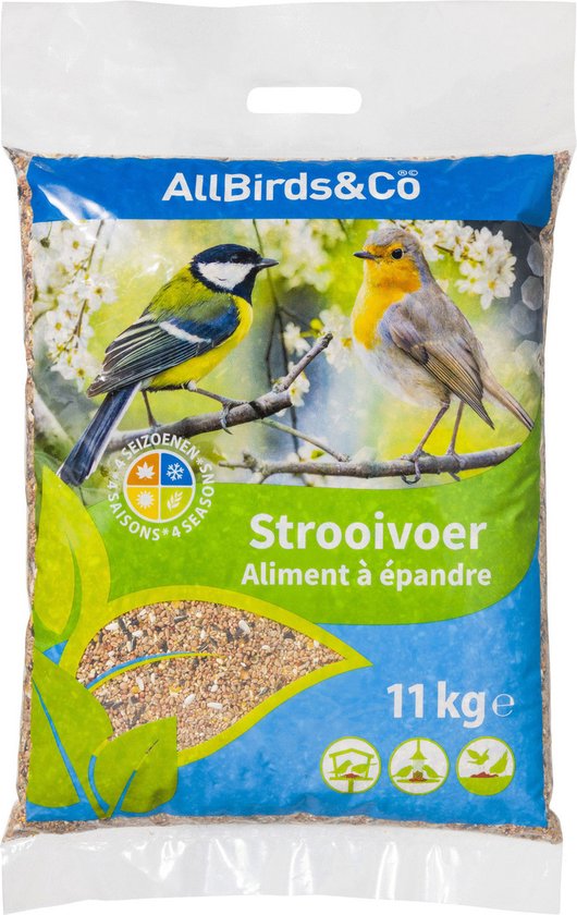 Allbirds&Co Strooivoer Vogels - Tuinvogelvoer - 11 kg | bol
