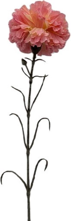 Kunst anjer tak pink, 66 cm | bol