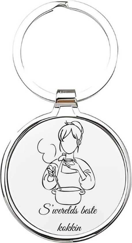 Akyol - s' werelds beste kokkin Sleutelhanger - Kok - de beste kok die ...