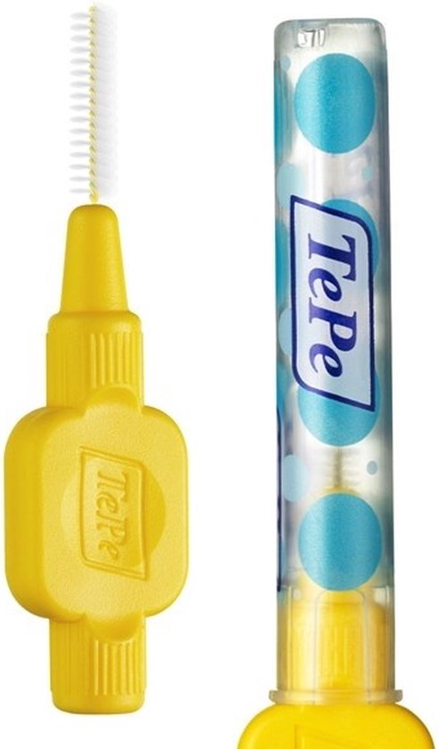 TePe Geel 25 stuks - Interdentale ragers origineel - 0.7 mm - Ragers ...