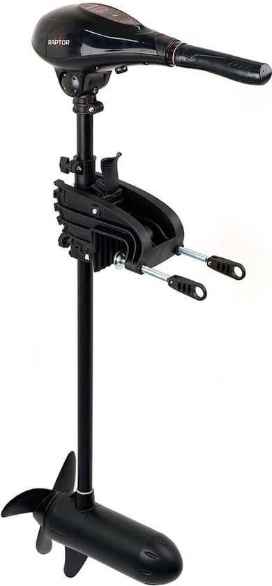 Raptor Elektromotor 12V - 55 LBS - 3-blads Propellor - 7 standen - H 113cm x B 14 cm | bol