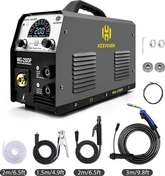 Hzxvogen - Lasmachine - Elektrische Lasser - 5 in 1 - MIG/MAG/TIG/MMA ...