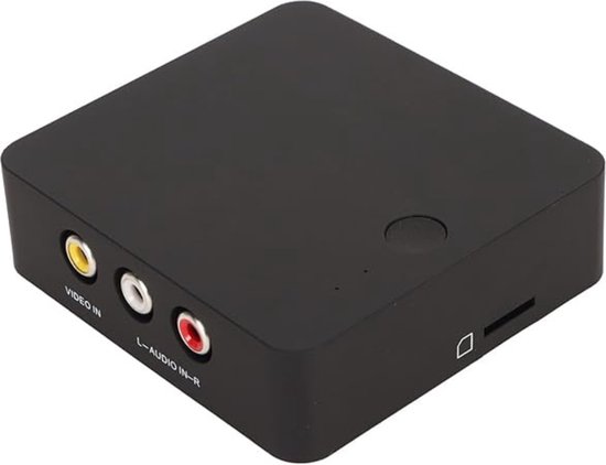 DD® Vhs Videorecorder - Videorecorder - Videobanden Digitaliseren - ‎13x10x5cm - Zwart | bol