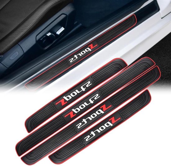 Instaplijsten afdekking dorpels - set van 4 stuks - auto accessoires ...
