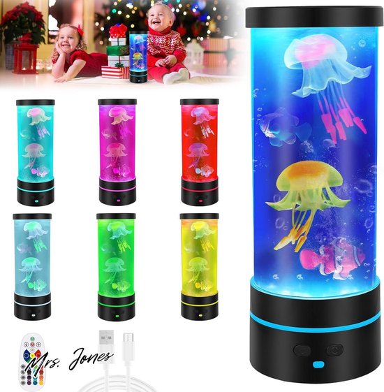 Mrs. Jones Shine Medusa lamp - bubble lamp met vissen - sfeerdecoratie ...