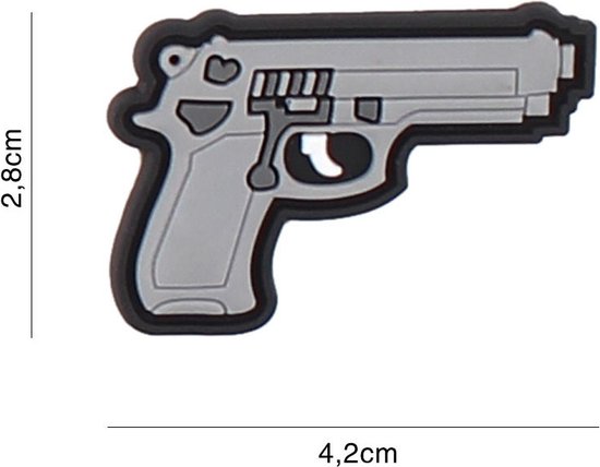 Embleem 3D PVC 9MM | bol