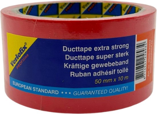 Verlofix Duct Tape - 12 rollen - 50 mm Breed - Rol van 10 Meter ...