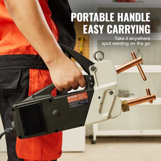 Vevor - Lasmachine - Elektrische lasmachine - Draagbare Puntlasser ...