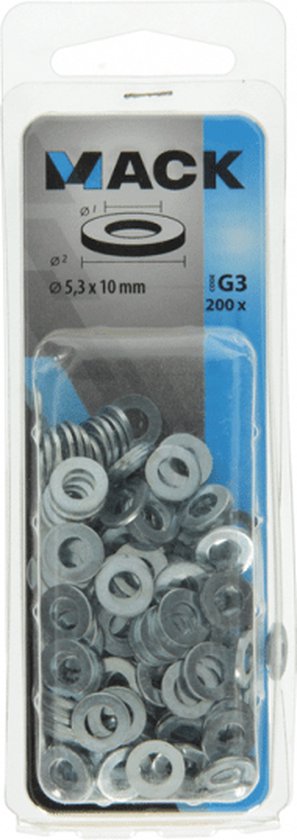 Mack Sluitringen Staal Verzinkt | bol