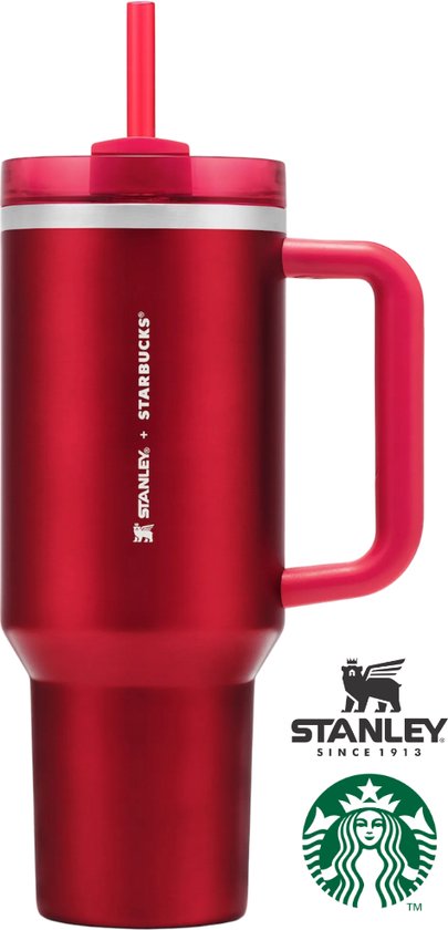 Stanley Quencher H2.0 Flowstate Tumbler - Starbucks Red Holiday Tumbler ...