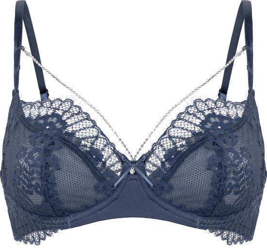 Hunkemöller Pearlene Non-Padded Underwired Bra Blauw B70 | bol