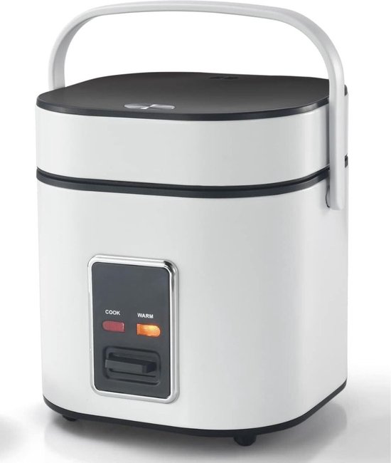 White-Label® Rijstkoker met Stomer - Multicooker - Rice Cooker - Wit | bol