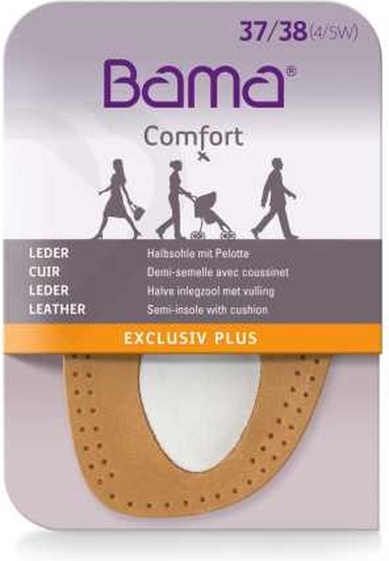 Bama Exclusive plus voorvoet zooltjes - 42 / 43 | bol