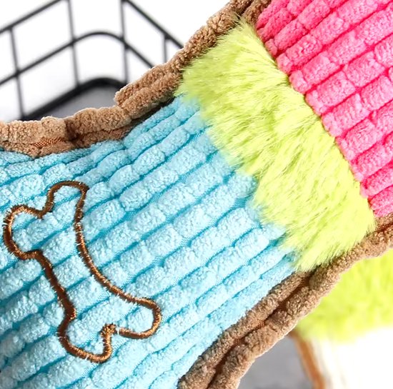 Hond Speelgoed - Stoffen Bot met Piepje - Botje met Piep - Honden ...