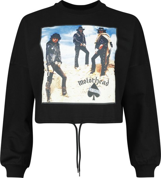 Motörhead Ace Of Spades Sweatshirts zwart M Katoen Dames - Band merch ...