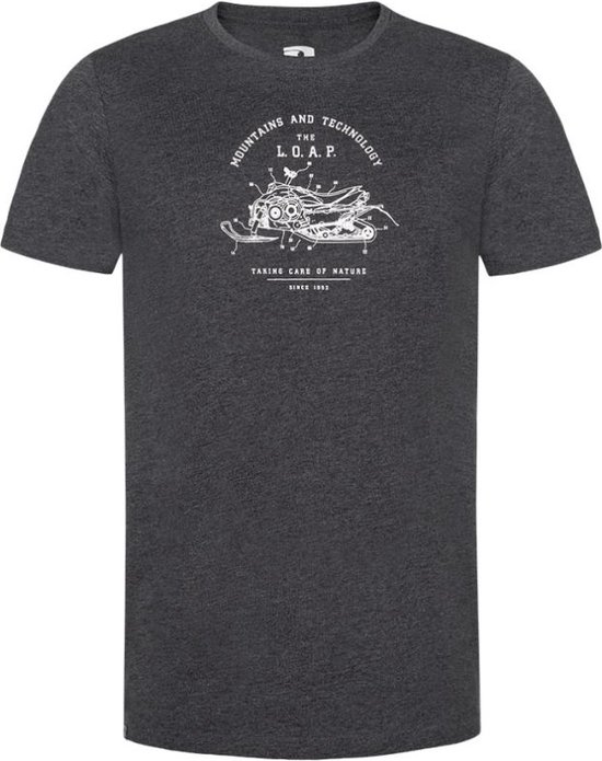 Heren t-shirt loap beau zwart m | bol