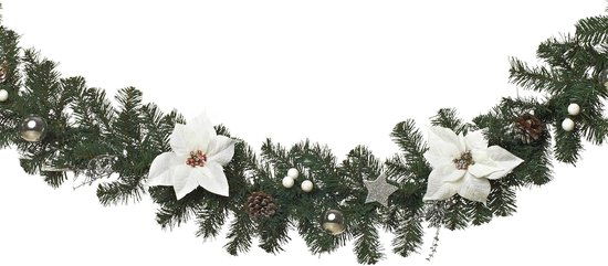Kerst Dennenslinger - Decoratieve Slinger voor Binnen - Natuurlijke ...