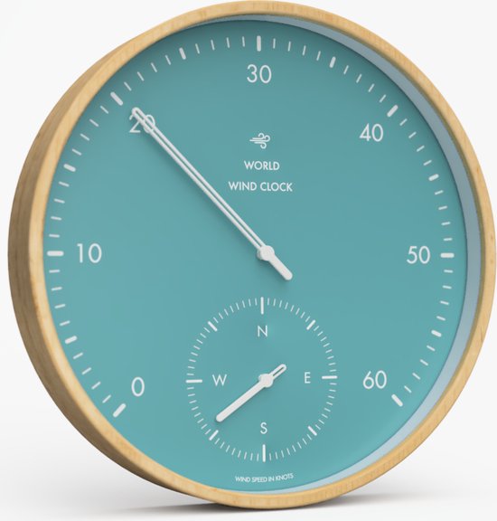 world wind clock - weerstation - zeilen - surfen | bol