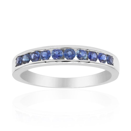Gouden ring met Blauwe Ceylon saffieren | bol