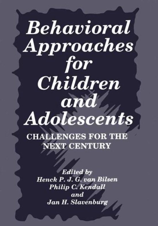 Behavioral Approaches for Children and Adolescents | 9781475794083 ...