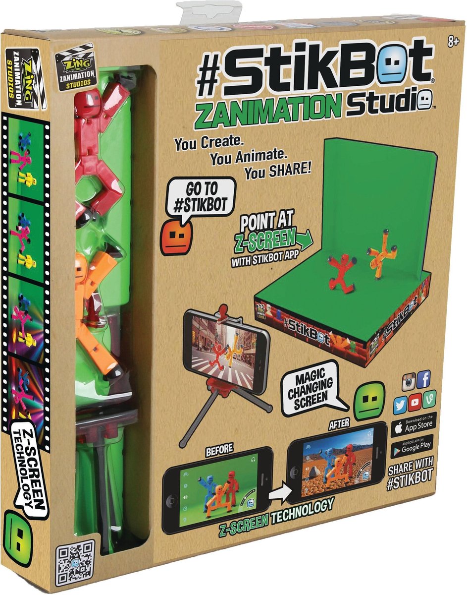 bol.com | Stikbot Zanimation Studio